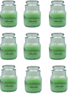 THE LIGHTINGALE Jar lemon Grass Pack of 9 Candle Price in India - Buy ...