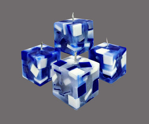 Decorative Craft CUBE#BLUE Candle Price in India - Buy Decorative Craft ...