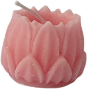 ZemPark Pink Paraffin Wax Lotus Scented Candle Price in India - Buy ...