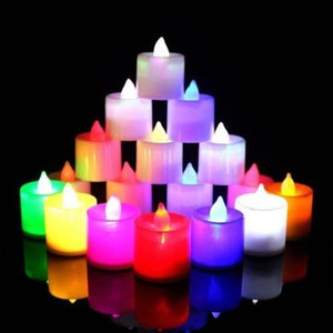 pleasing forest Led Tea Light Candles for Diwali Pooja Decorations ...