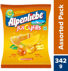 Alpenliebe Juicy Fills Mango, Orange Flavor Candy Price in India - Buy ...