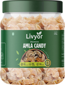LIVYOR Dried Amla Candy | Awla Indian Dry Gooseberry Amla Candy Price ...