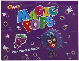 Magic Pop Geef Popping Pieces Candy Imported Grape Flavour Mouth ...
