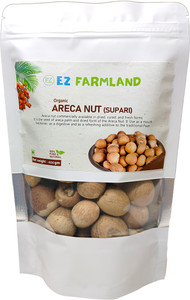 Ez Farmland Organic Dried Arecanut (Pack of 1) Supari /Kerala Husked ...
