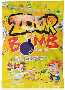 Zour Bomb Lemon Flavour Candy, 110 g Lemon Sour Candy Price in India ...
