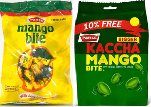 PARLE Mango bite Juicy & Kaccha Mango bite Toffee Price in India - Buy ...