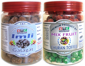 VTC Best Combo Pack of 2 Imli Gatagat Emli Chulbuli Imli & Fruit Churan ...