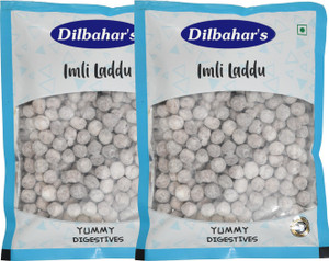 Dilbahar's Yummy Digestive Imli Laddu Small 400g Pack of 2 Tamarind ...