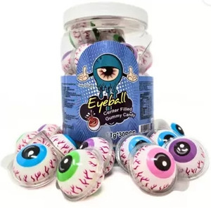 AS enterprises 3D Bursting Eye Ball Candy Center Filled Gummy Candy ...