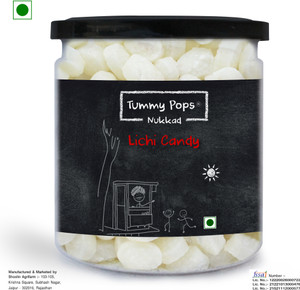 Tummy Pops Litchi Candy for Kids | Lichi Toffee Pouch Lychee Mouth ...