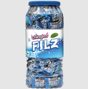 ds group Chingles FILZ Liquid Filled Gum MINT Bubblegum Candy Price in ...