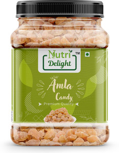 Nutri Delight Dried Amla Candy Organic Sweet Amla Candy Jar Pack Indian ...