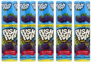Push Pop Candy | Blue Raspberry Fruit Flavor Candy Price in India - Buy ...