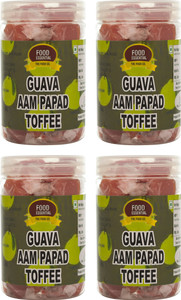 FOOD ESSENTIAL Guava Aampapad (Mango) Toffee 2 kg. [Sweet and Tangy ...