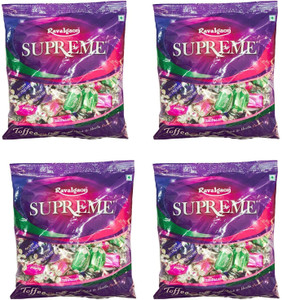 Ravalgaon Supreme Toffee, 200 Grams (Pack of 4) VANILA Candy Price in ...