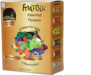 golden garuda Fruit Bite bars(6 flavors) Box-192g,( 16g each Mango ...