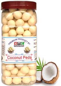 VTC Tasty Pure Milk Coconut Peda Milky Soft Laddu/Ladoo Candy Coconut ...