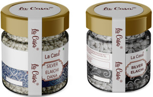 La Casa Silver Coated Whole Elaichi and Cardamom Pearls Menthol Mouth ...