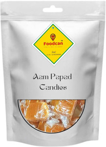 FOODCAN Aam Papad Candy | Alphonso Alphanso Aam Toffee |Mango Cubes ...