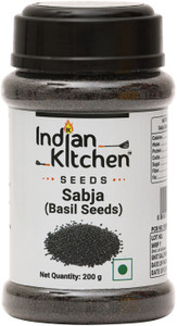Indian kitchen Sabja (Basil Seeds) 200g Basil Seeds Price in India ...