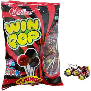 Madhur Mix Fruit Flovoured Win Pop LolliPop For Kid's, Baby, Child ...