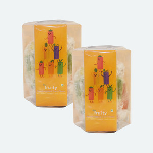 Falero Fruity Handwrapped Fruit chews 400g(Pack of 2) Mix Flavour Jelly ...