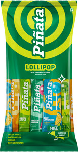 LuvIt Pinata Fruit Flavoured Lollipops | 4 Delicious Variants for Kids ...