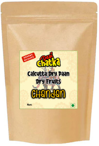 Desi Chatka Calcutta Dry Paan with Dry fruits Fruits Chandan Flavor 500 ...
