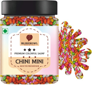 BLISS BOWL Chini Mini Colorful Fennel Seeds (Saunf) | Premium Mouth ...