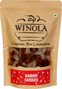 Winola Gummy Candies- Cola Bottle Candy 100% Veg (150 gm) Cola Jelly ...