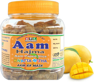 VTC Natural Real Mango Slice Churan Digestive Aam Papad Churan Candy ...