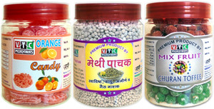 VTC Natural Narangi Toffee Orange Candy, Methi Pachak or Fruit Churan ...