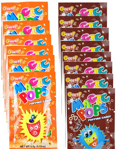 Magic Pop Popping Candy Cola + Orange Flavour Price in India - Buy ...