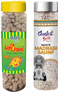 CHASKA BITE Dry Candy| 250 g White Madrasi Saunr (White 200g Madrasi ...