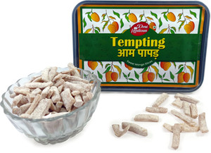 Desi foodious Tempting Aam Papad Pack of Dry Mango Slice, Mango Slice ...