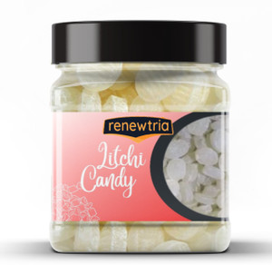 RENEWTRIA Litchi Candy /Litchi flavour Toffee | Litchi candy -400Gram ...