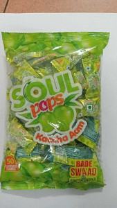 Modicare SOUL POPS KACCHA AAM CANDY - 50 units each - pack 3 KACCHA AAM ...