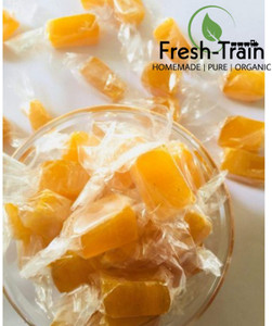 FreshTrain Alphonso Mango Toffee | Mango Candy | Aam Papad Toffee ...
