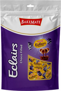 BAKEMATE Eclairs Choco Filled 500g Choco Candy Price in India - Buy ...