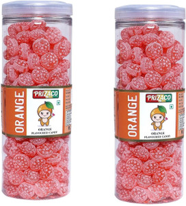 Prizaco Combo Of ORANGE Flavour Candy Toffee For Kids Orange Toffee ...