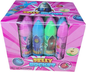 Happy Basket By Simran Jelly Rocket Fruity Burst – Fun & Chewy Apple ...