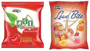 Cintu Pan Rasiya & Love Bites Candies (pack of 2) pan, mango ...