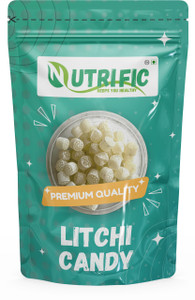 Nutrific Litchi Candy | Candy Khatti Mithi Goli | Mukhwas | Sweet Juicy ...