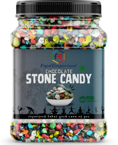 FoodEmporium Rock Candy | Stone Candy | Milk Stone Chocolate (JAR PACK ...