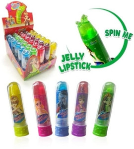 AS enterprises Crazy Lipstick Candy 30pcs/box Candy Fruit Flavours 4 ...
