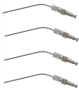 Agarwals Frazier Suction Tip/Cannula (Set of 4 - #1 to #4), Angled Tips ...