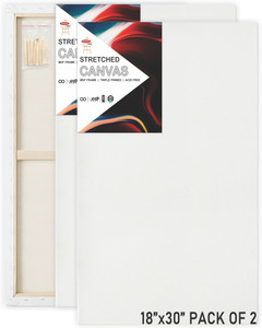 Flipkart.com | Variety Canvas 18 X 30 STRETCHED CANVAS Cotton Medium ...