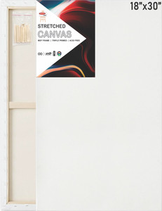 Flipkart.com | Variety Canvas 18 X 30 STRETCHED CANVAS Cotton Medium ...