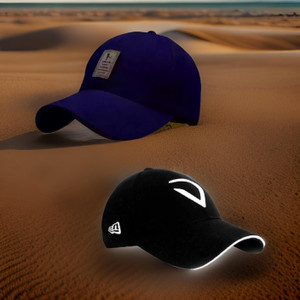 FD FLORIDA Embroidered, Solid, Self Design Sports/Regular Cap Cap - Buy ...