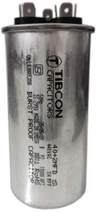 Spinxx 40+2 MFD Tibcon Capacitor 440V Air conditioner Motor Control ...